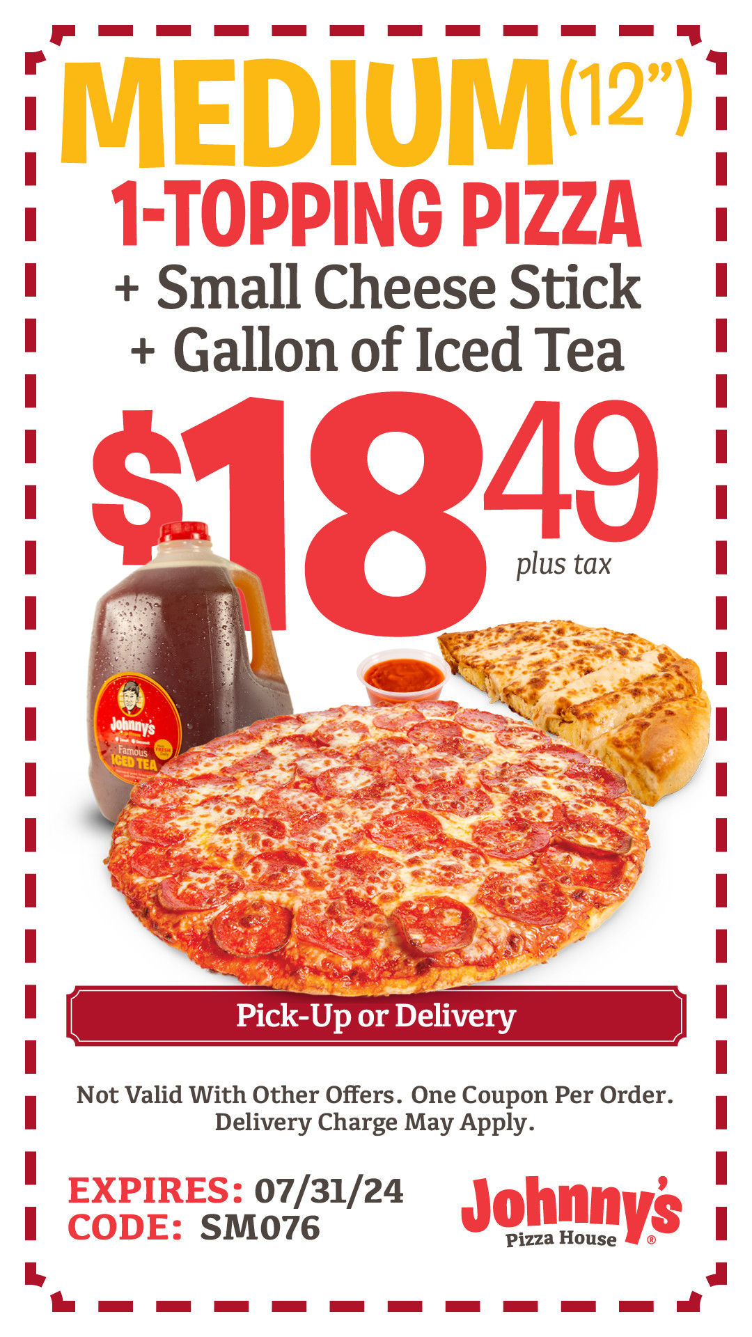 $2 Off Johnny's Pizza House Coupons, Promo Codes & Deals (Jul 2024)