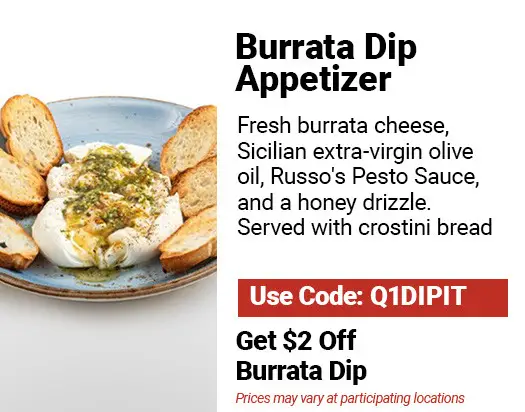 20% Off Russo's New York Pizzeria Coupons & Deals (Nov 2025)