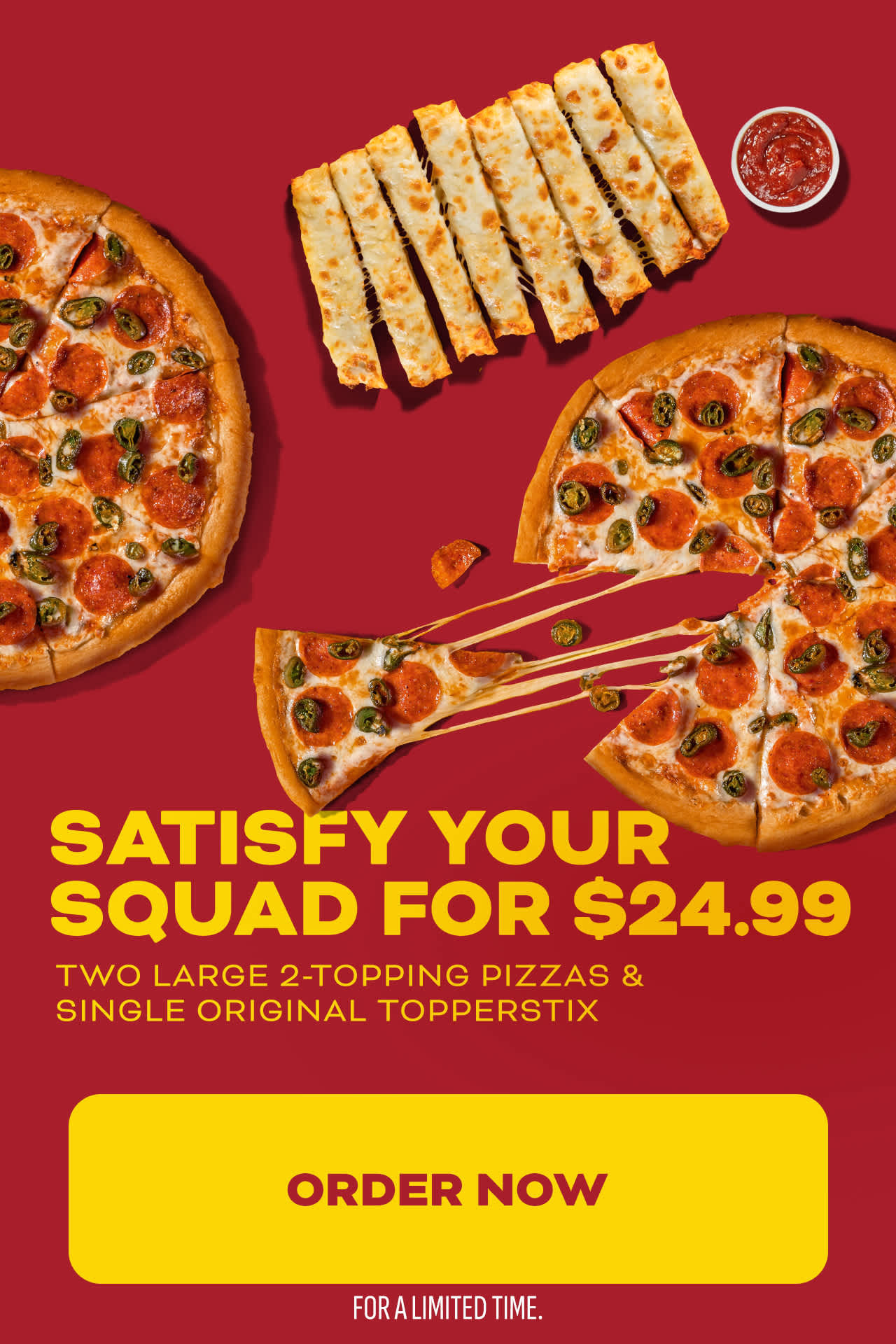 10% Off Toppers Pizza Coupons & Deals (Apr 2025)