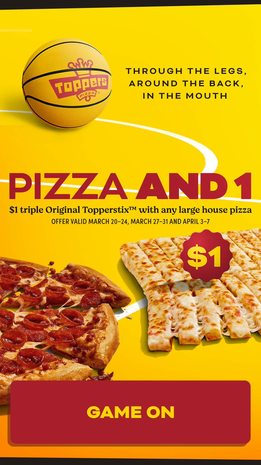 10% Off Toppers Pizza Coupons & Deals (Apr 2025)